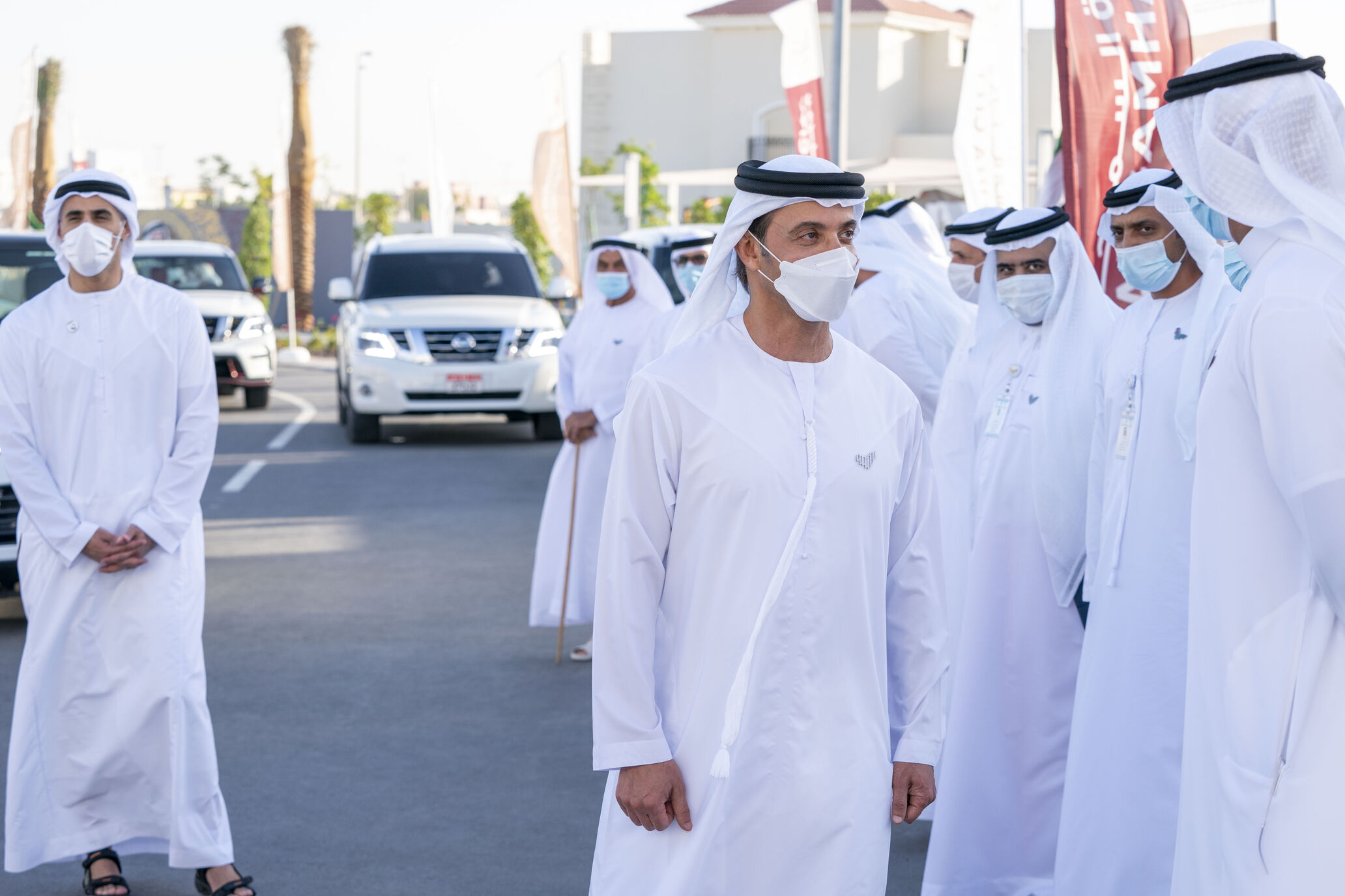 Hazza bin Zayed inaugurates Al Samha housing project for Emiratis in ...