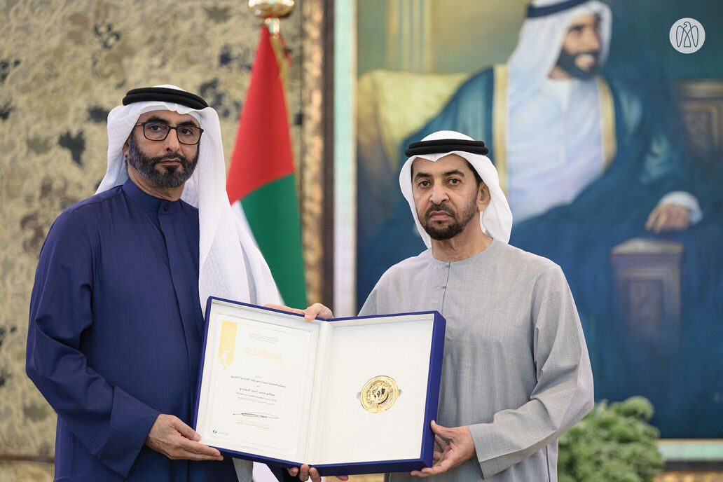 Hamdan bin Zayed honours inaugural winners of Sheikh Hamdan bin Zayed ...