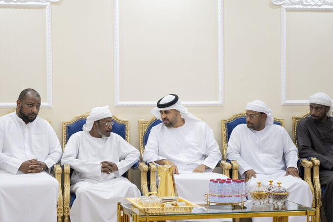 Theyab bin Mohamed bin Zayed offers condolences on passing of martyr ...