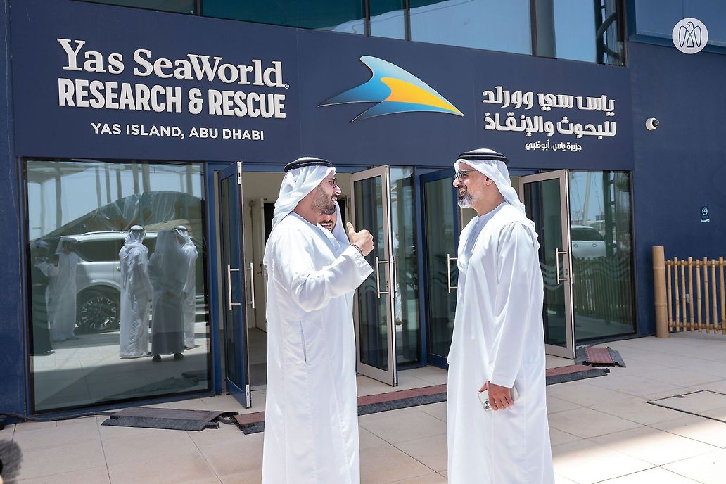 Khaled bin Mohamed bin Zayed inaugurates SeaWorld® Yas Island, Abu Dhabi