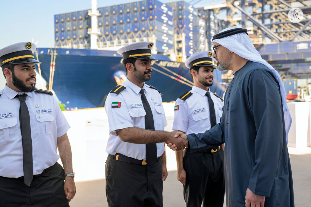 Khaled bin Mohamed bin Zayed Inaugurates CMA Terminals Khalifa Port