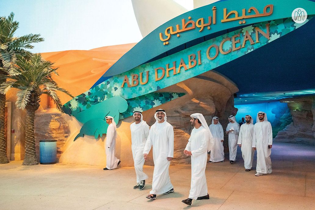 Khaled bin Mohamed bin Zayed inaugurates SeaWorld® Yas Island, Abu Dhabi