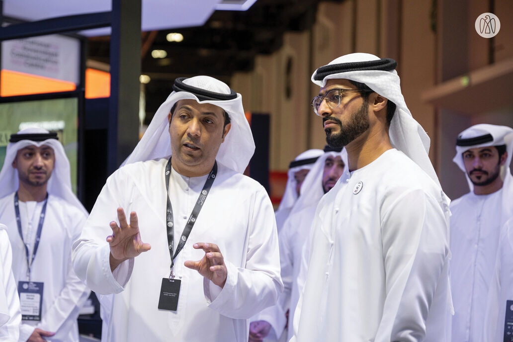 Zayed bin Hamdan bin Zayed visits 2nd Global Media Congress