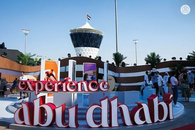 Khaled Bin Mohamed Bin Zayed Visits Yas Marina Circuit