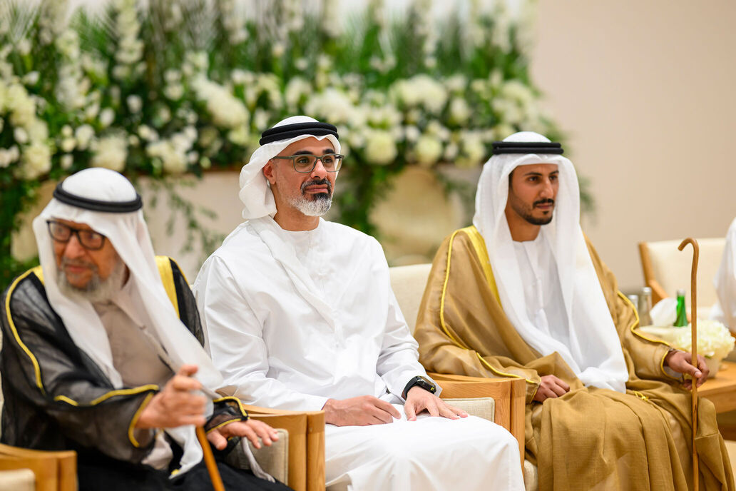 Crown Prince of Abu Dhabi attends Al Mazrouei and Al Qemzi weddings