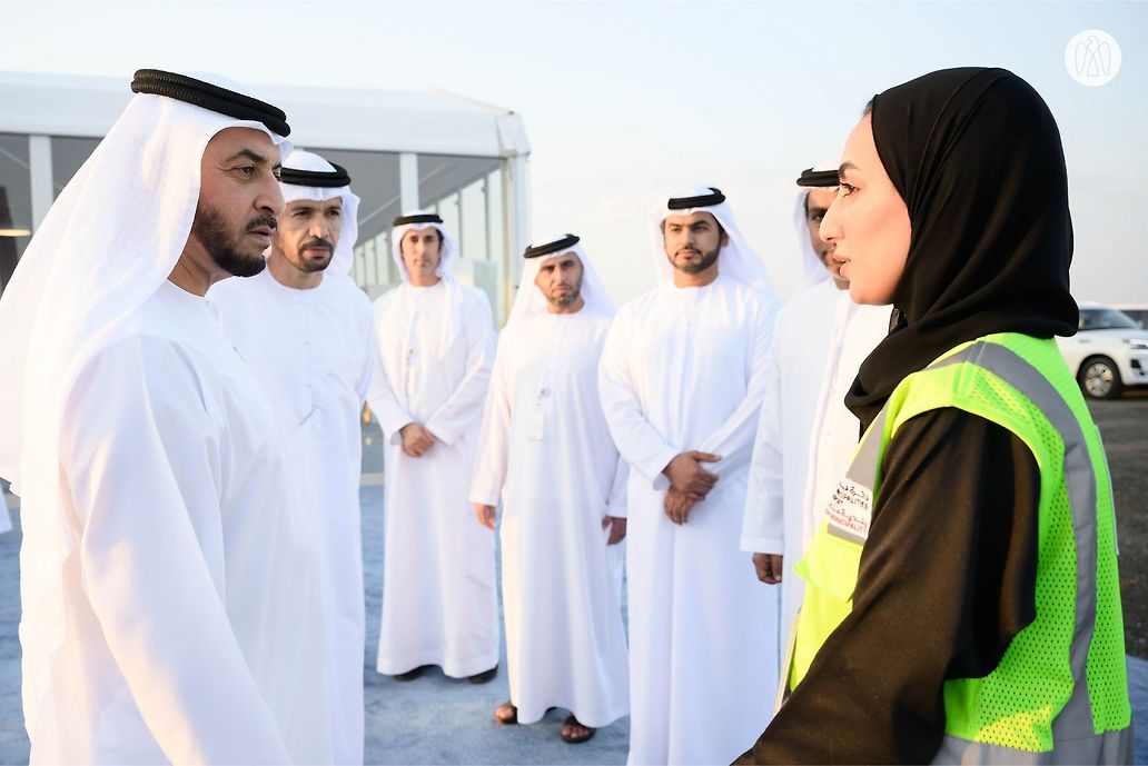 Hamdan bin Zayed inaugurates Ahmed Khamis Al Hameli road