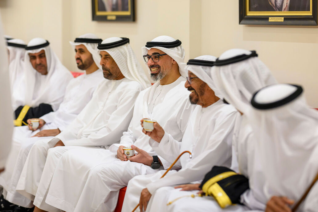 Crown Prince of Abu Dhabi attends Al Kaabi and Al Ketbi weddings