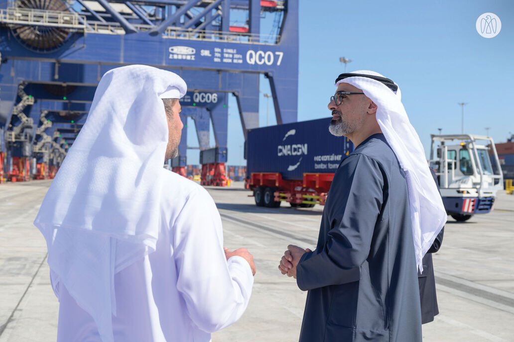 Khaled bin Mohamed bin Zayed Inaugurates CMA Terminals Khalifa Port