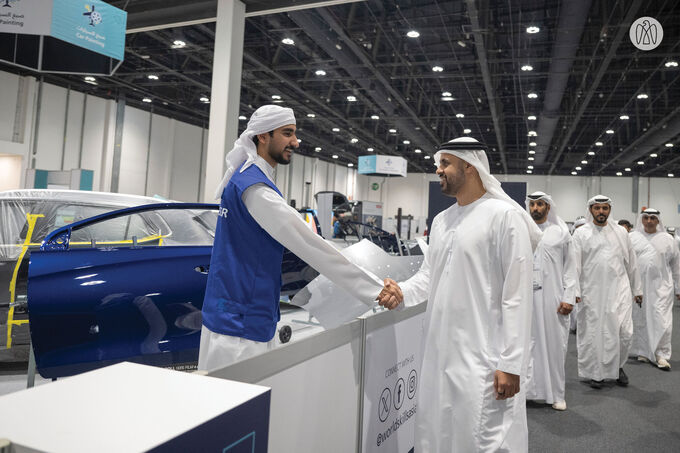 Theyab bin Mohamed bin Zayed attends 2nd WorldSkills Asia Abu Dhabi ...