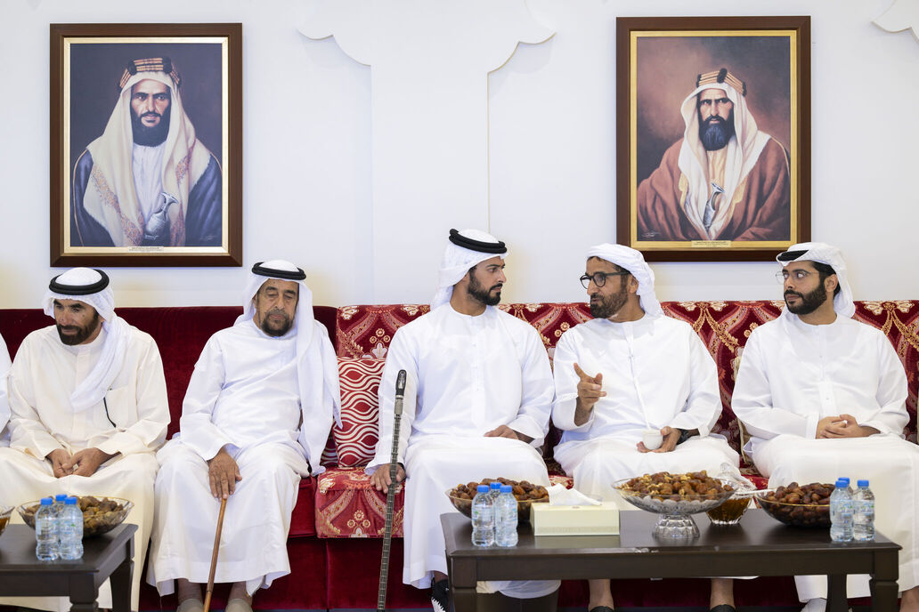 Zayed bin Hamdan bin Zayed offers condolences to Faris Khalaf Al ...