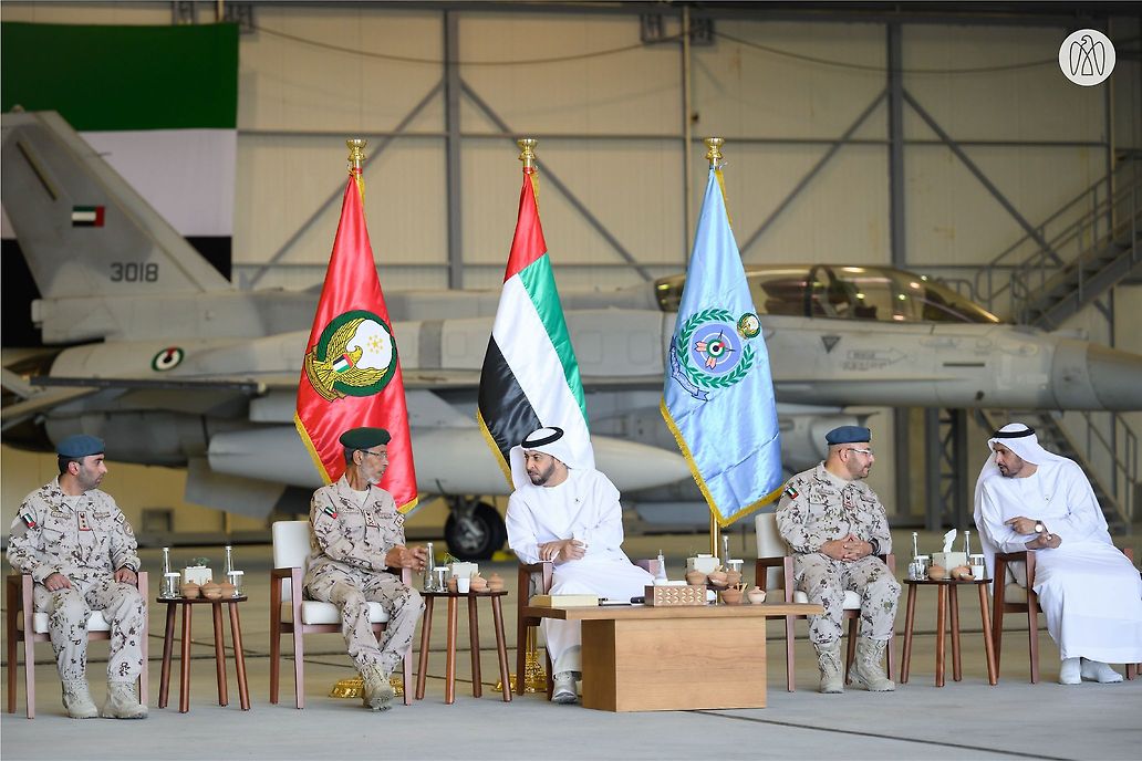Hamdan bin Zayed visits Liwa Air Base