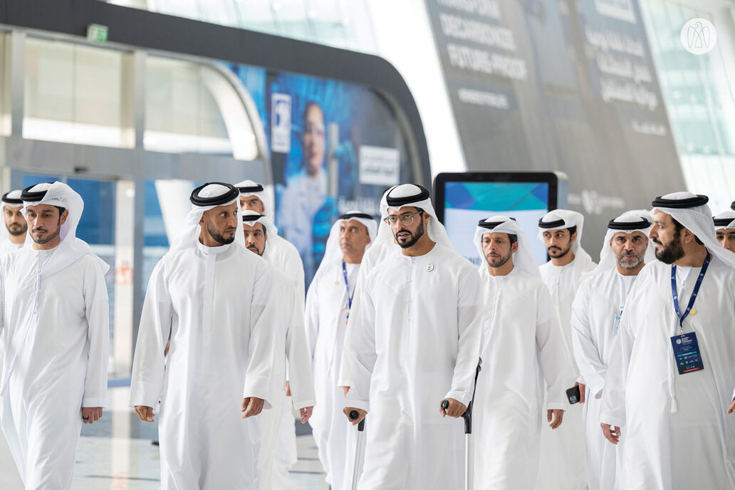 Zayed bin Hamdan bin Zayed visits 2nd Global Media Congress