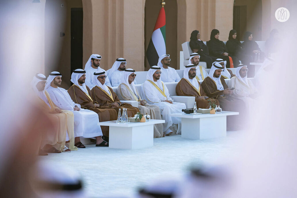 Hamdan bin Zayed attends Al Dhafra Fort ceremony to mark UAE 52nd Union Day
