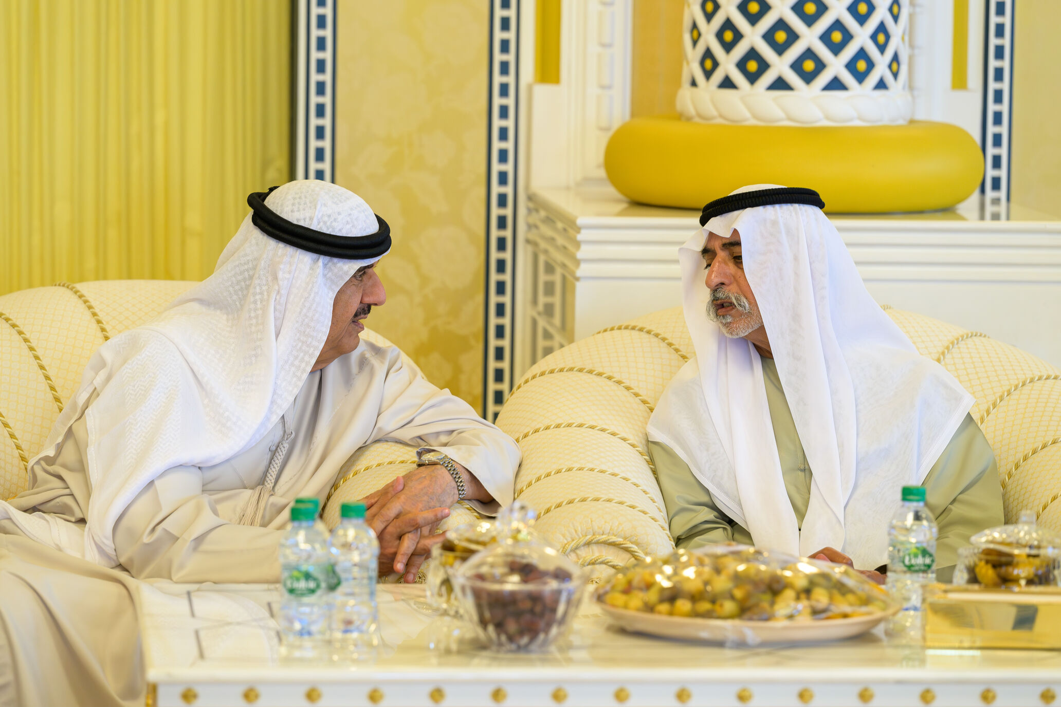 Khaled Bin Mohamed Bin Zayed Offers Condolences On Passing Of Saeed Bin