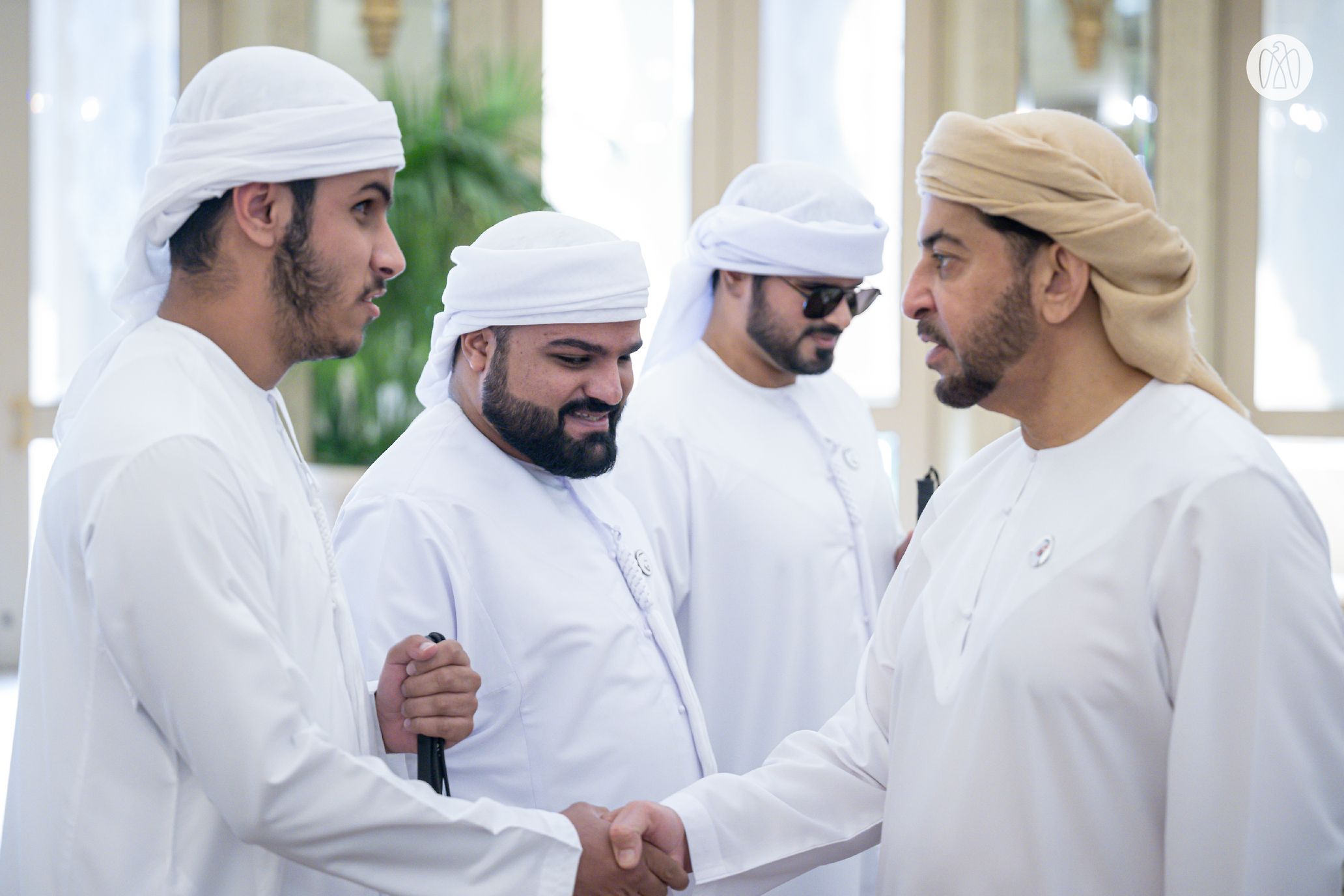 Hamdan bin Zayed receives delegation from Zayed Higher Organization for ...
