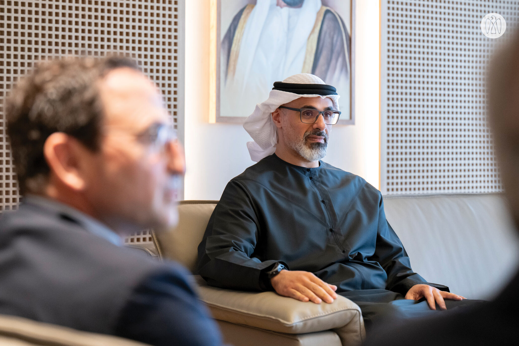 Khaled bin Mohamed bin Zayed meets board members of XRG