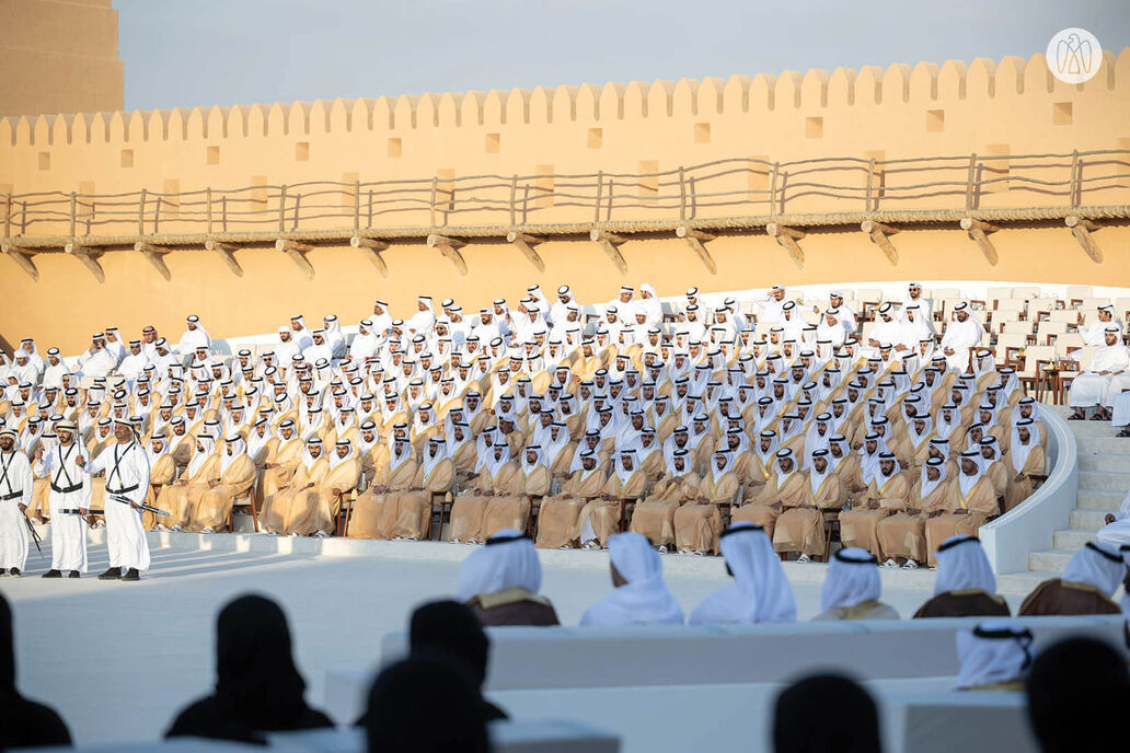 Hamdan bin Zayed attends Al Dhafra Fort ceremony to mark UAE 52nd Union Day