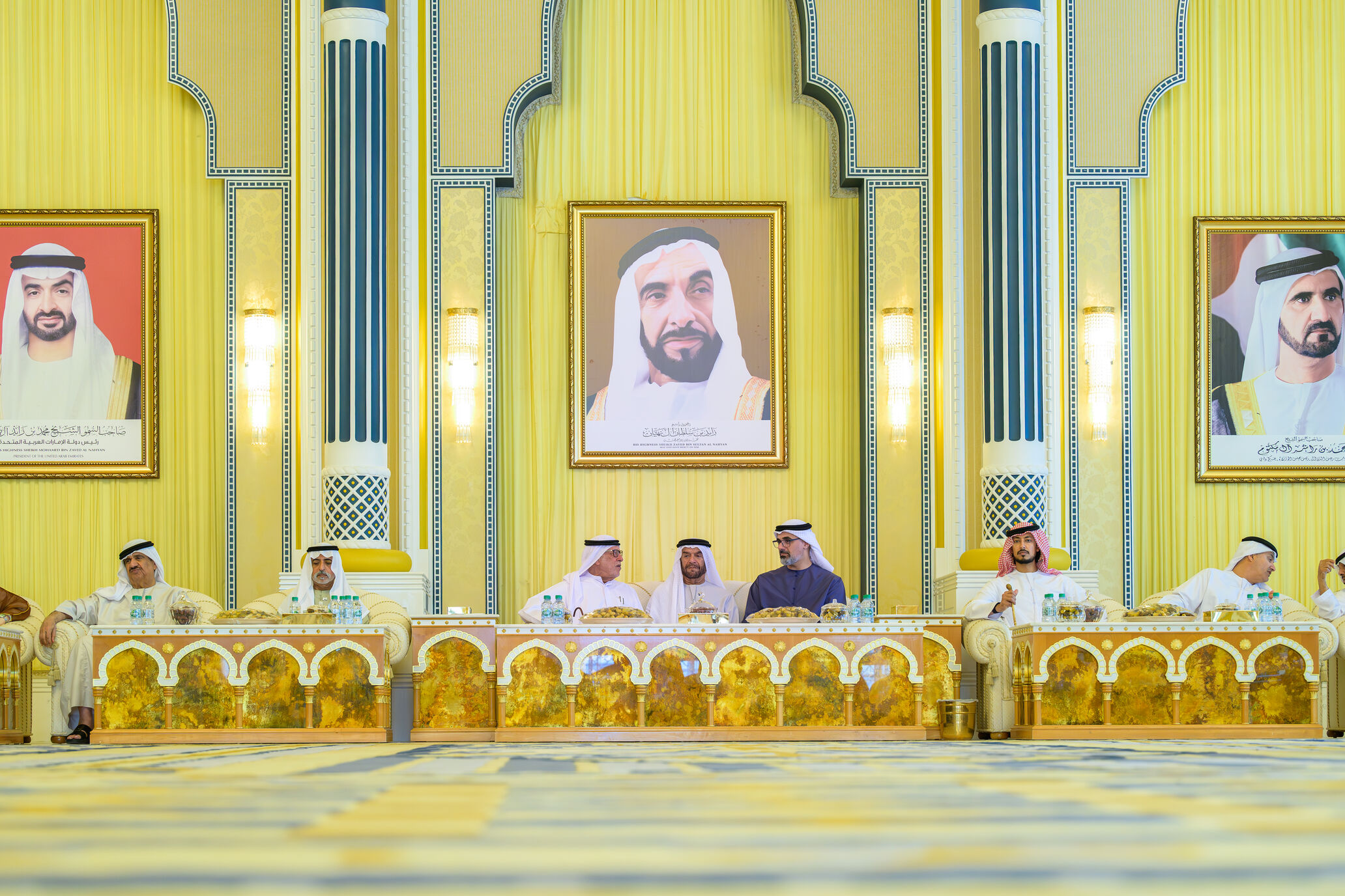 Khaled Bin Mohamed Bin Zayed Offers Condolences On Passing Of Saeed Bin