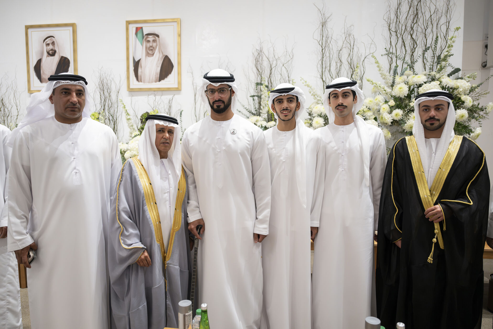 Zayed bin Hamdan bin Zayed attends Thani bin Mohamed bin Jibarah ...