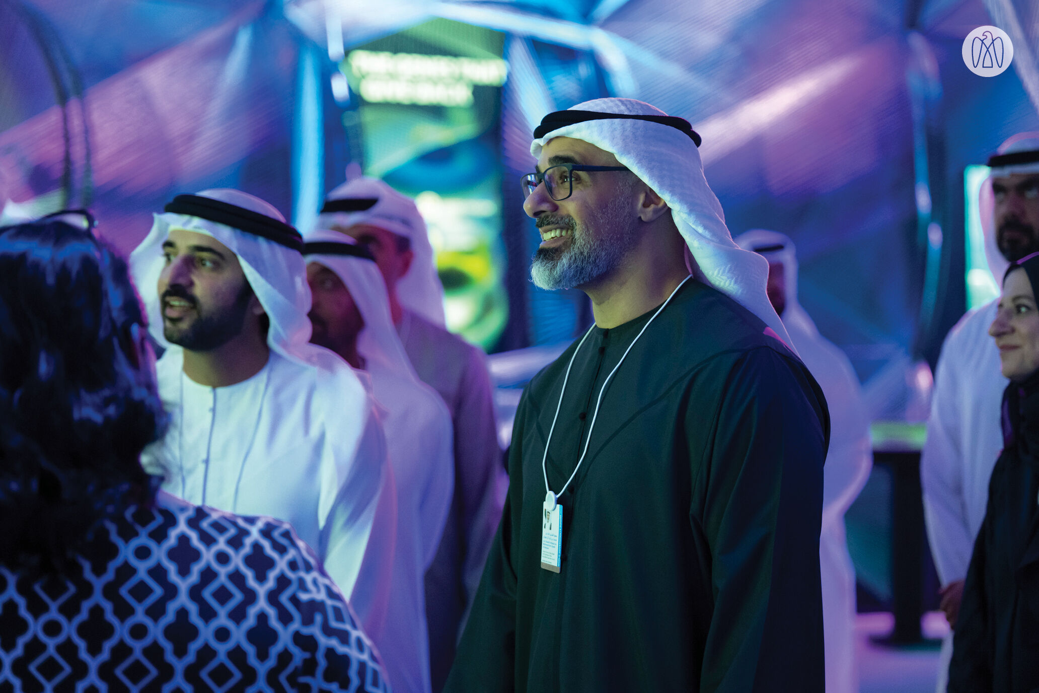 Khaled bin Mohamed bin Zayed and Hamdan bin Mohammed bin Rashid attend ...