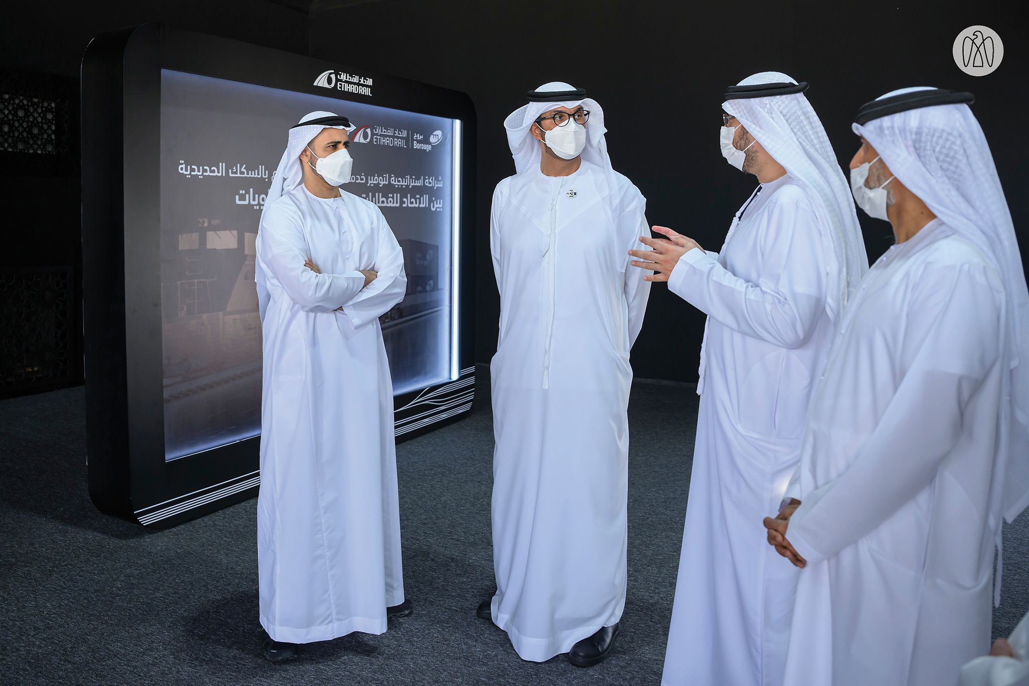 Theyab bin Mohamed bin Zayed witnesses the signing of a strategic ...