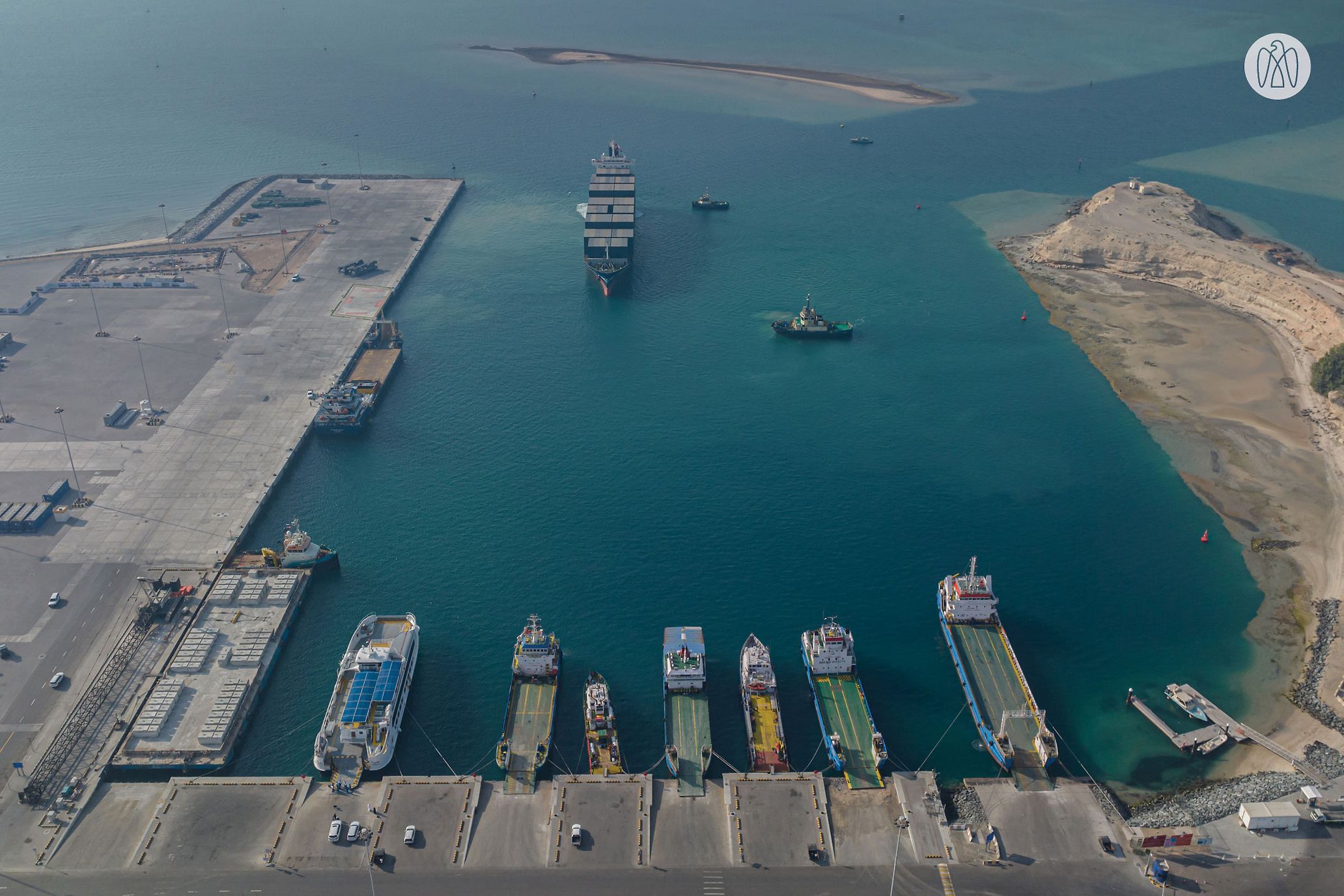 Hamdan bin Zayed inaugurates Mugharraq Port in Al Dhafra Region