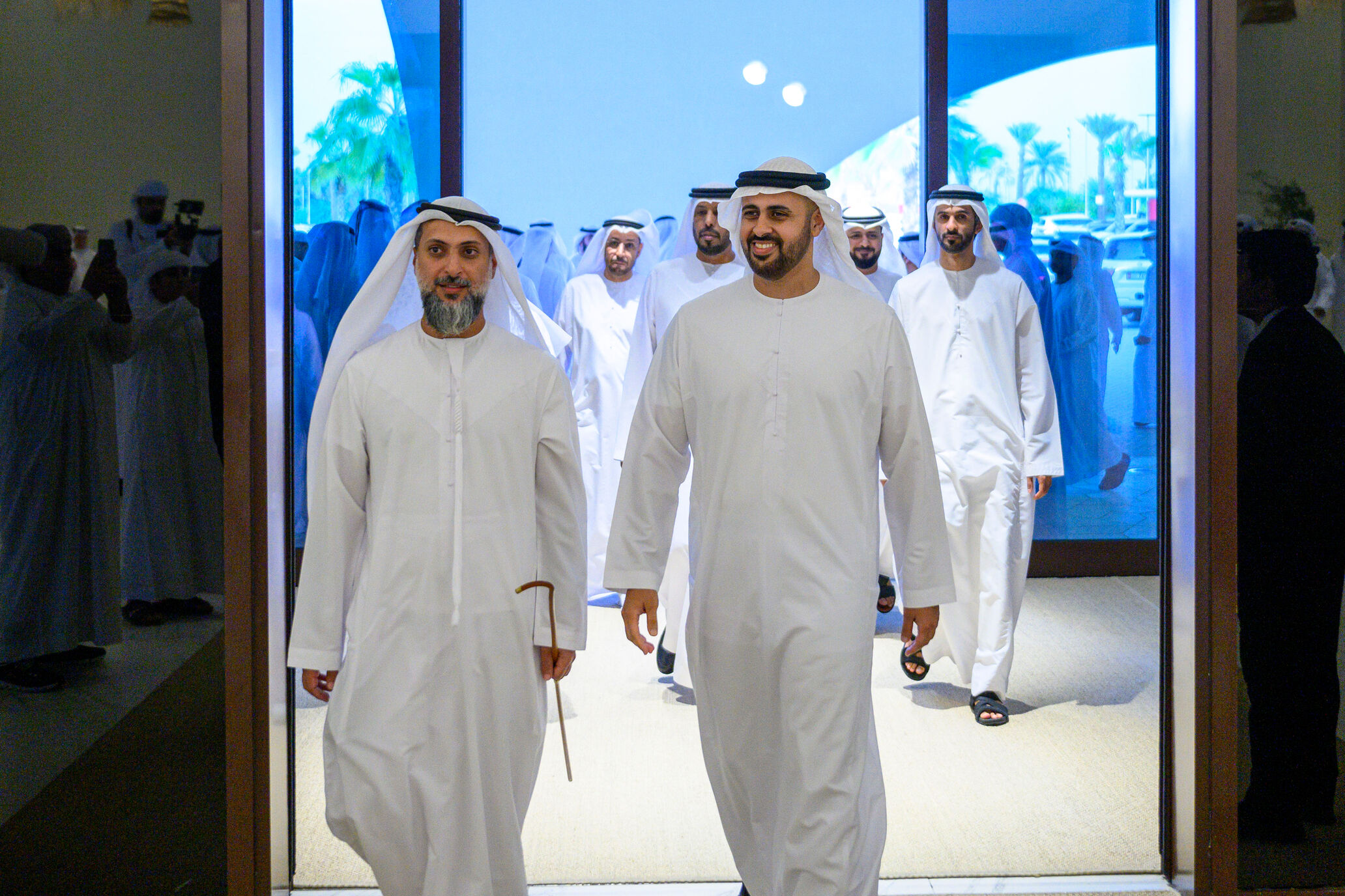 Theyab bin Mohamed bin Zayed attends Al Mazrouei and Al Qemzi weddings