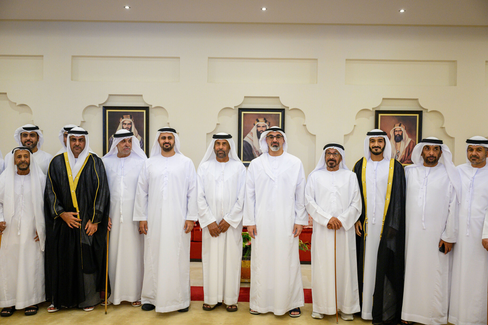 Crown Prince of Abu Dhabi attends Al Kaabi and Al Ketbi weddings