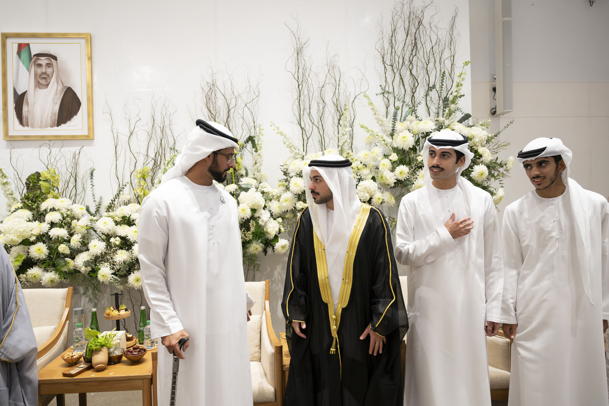 Zayed bin Hamdan bin Zayed attends Thani bin Mohamed bin Jibarah ...