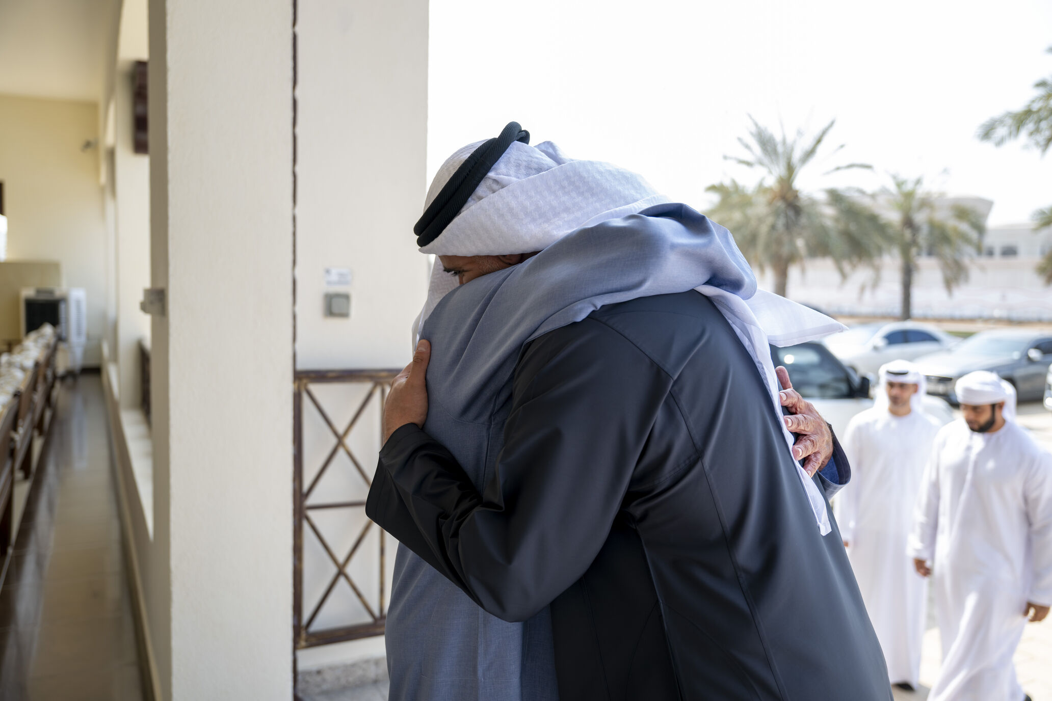 Khaled bin Mohamed bin Zayed offers condolences on the passing of Al Sayed Moussa Al Sayed Abdul ...