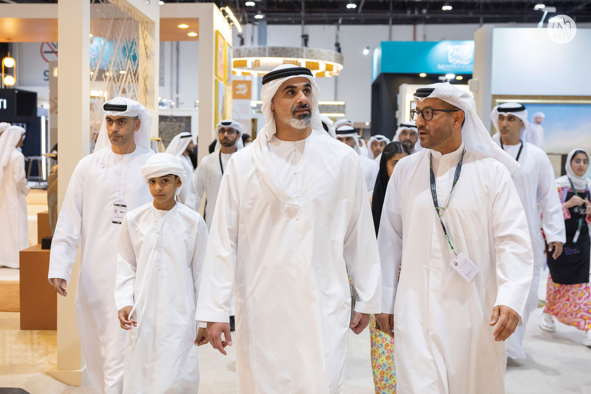 Khaled bin Mohamed bin Zayed visits 20th Abu Dhabi International ...