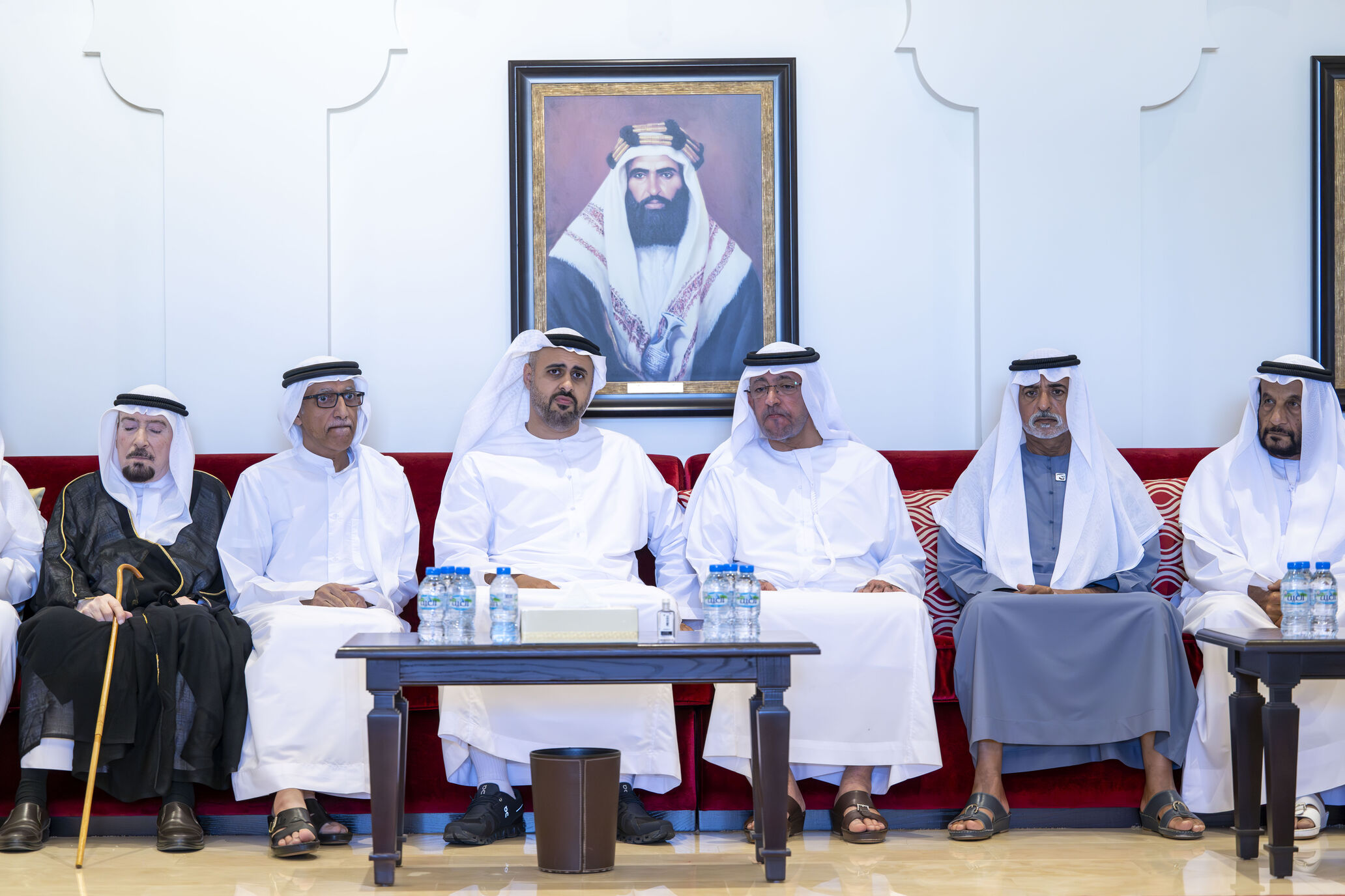 Nahyan bin Mubarak and Theyab bin Mohamed bin Zayed offer condolences ...