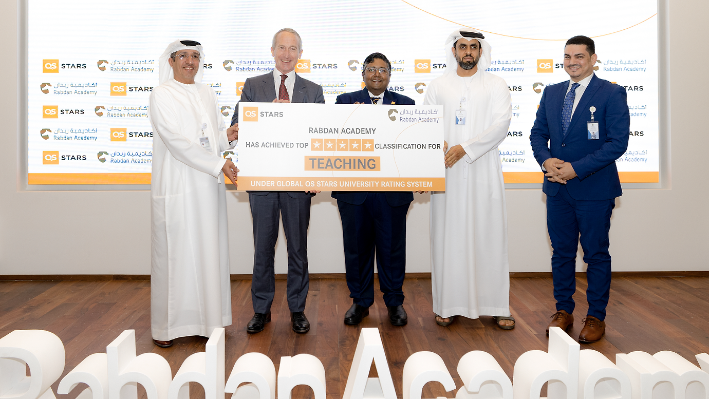 Rabdan Academy Achieves Top “5 Star” Classification for “Teaching” and ...