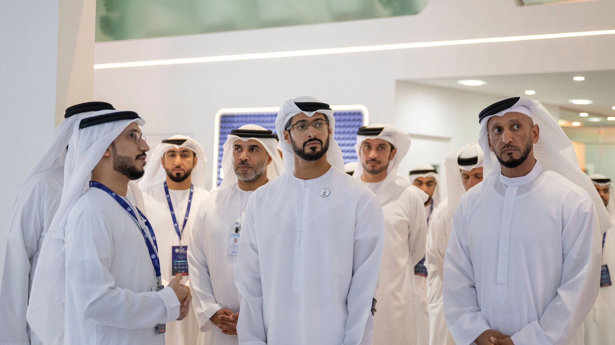 Zayed bin Hamdan bin Zayed visits 2nd Global Media Congress