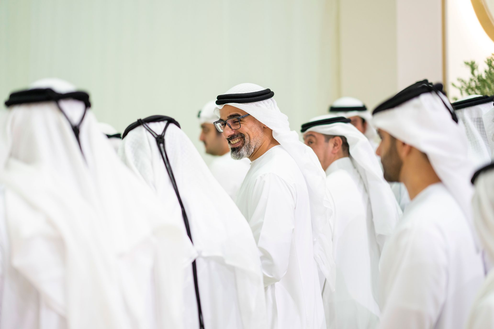Mohammed bin Rashid receives congratulations from Mansour bin Zayed and ...