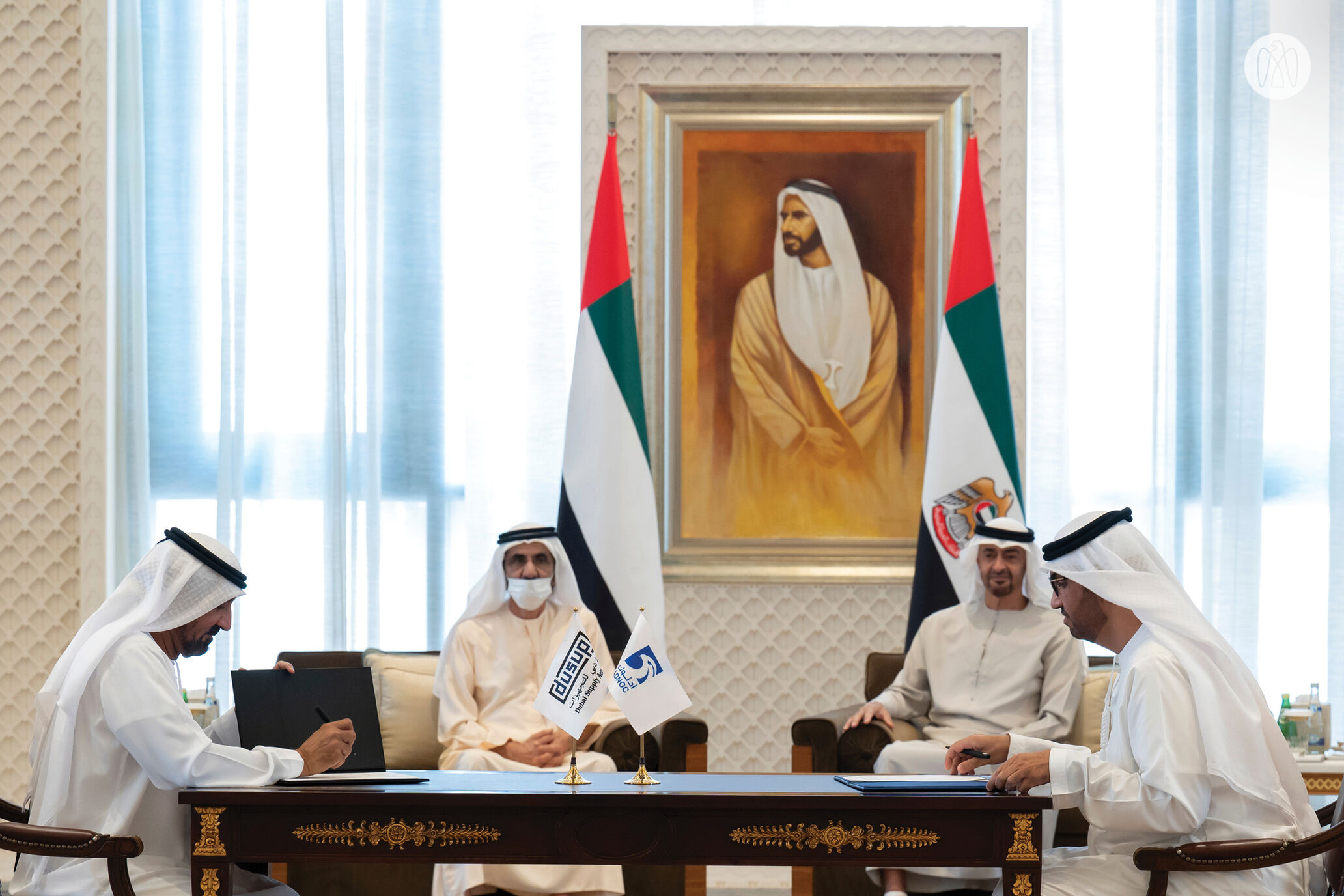 Mohamed bin Zayed and Mohammed bin Rashid Witness Signing of Landmark ...