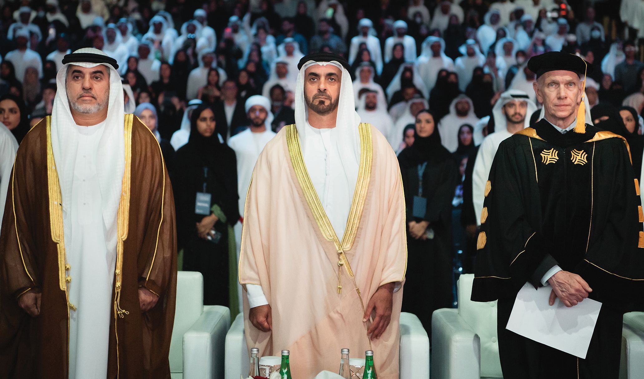 Under the patronage of Mohamed bin Zayed and in the presence of Saif ...