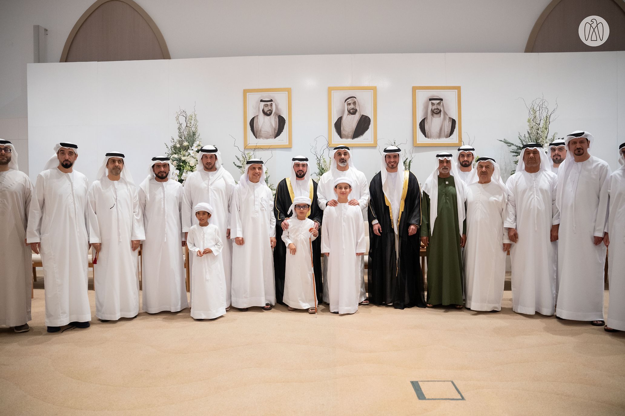 Crown Prince of Abu Dhabi attends wedding of Omar and Ali Mohammed Haji Al Khouri