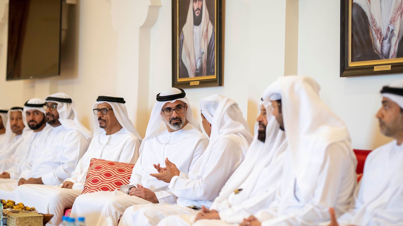 Khaled bin Mohamed bin Zayed offers condolences to Lt Gen (ret) Mohamed ...