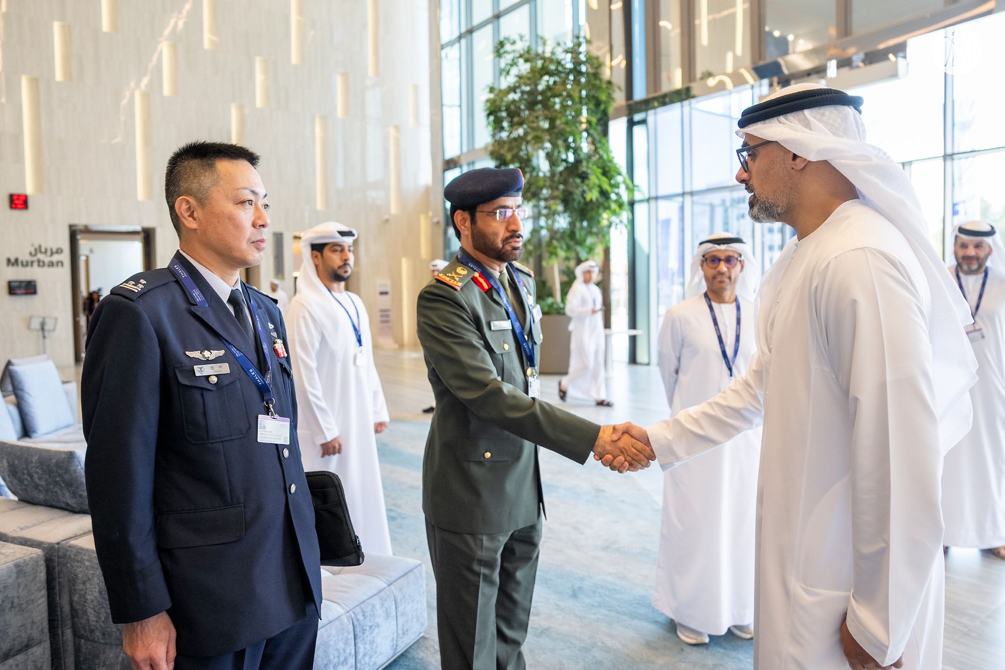 Khaled bin Mohamed bin Zayed meets leaders of space agencies from ...