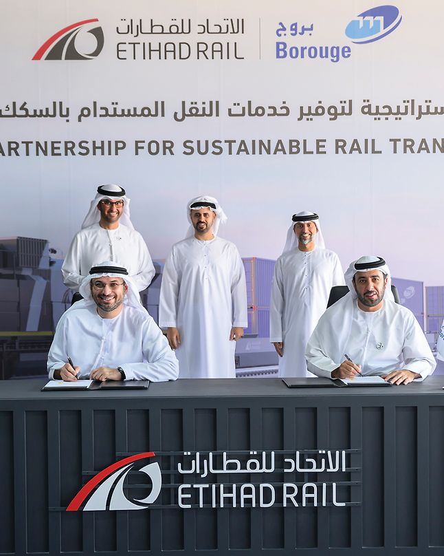 Landmark Agreement Between Oman Rail and Etihad Rail to Build A 3-Billion-Dollar Railway ...