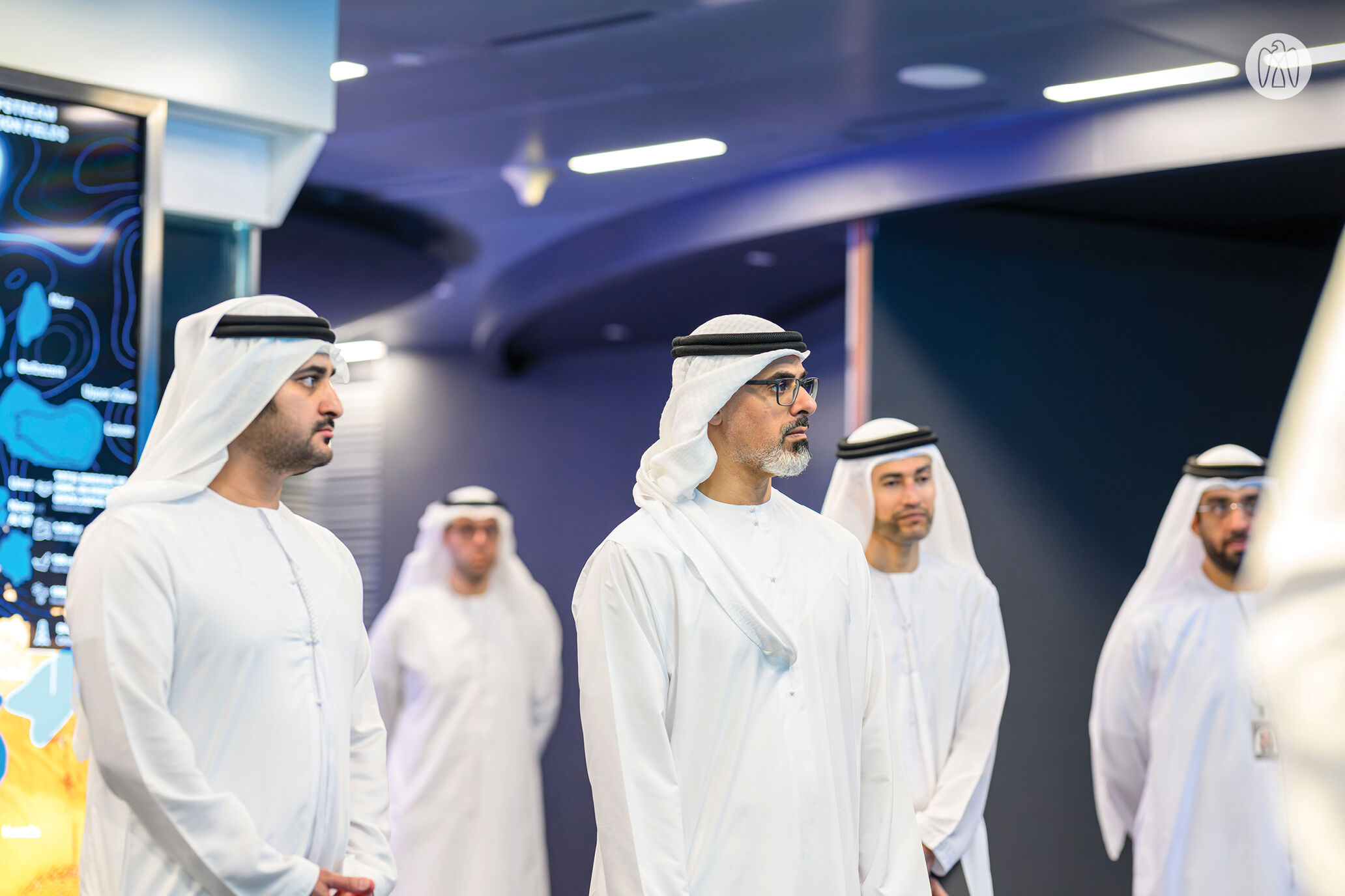 Khaled bin Mohamed bin Zayed receives Maktoum bin Mohammed bin Rashid ...