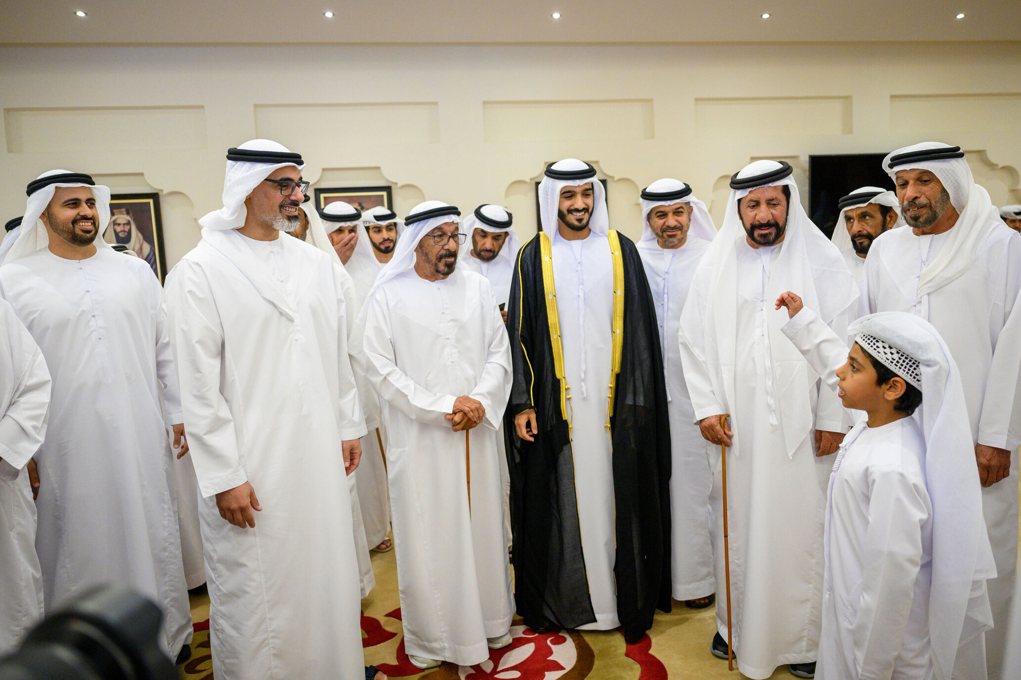 Crown Prince of Abu Dhabi attends Al Kaabi and Al Ketbi weddings
