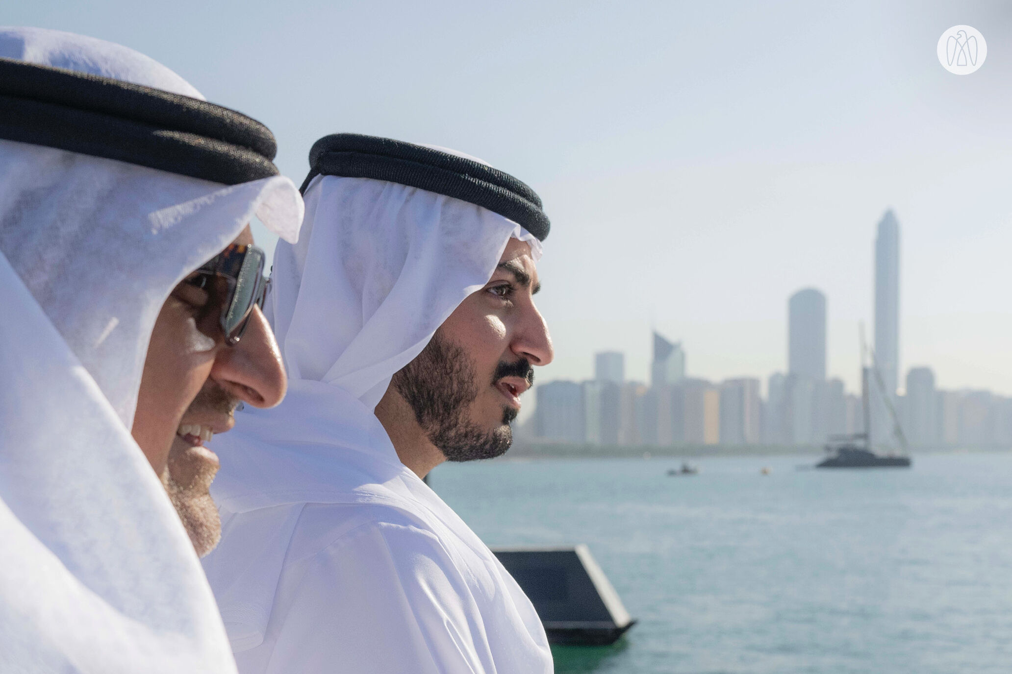 In the presence of Ahmed bin Hamdan and Mohammed bin Sultan bin Khalifa, New Zealand team ...