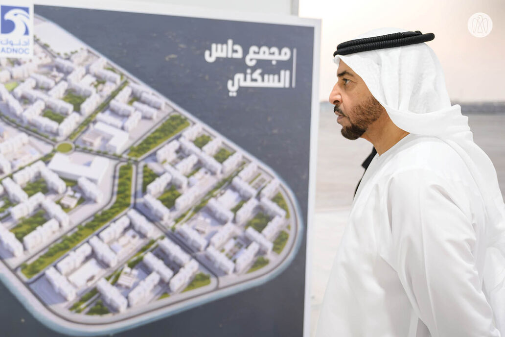 Hamdan bin Zayed visits Das Island and lays cornerstone of a new ...