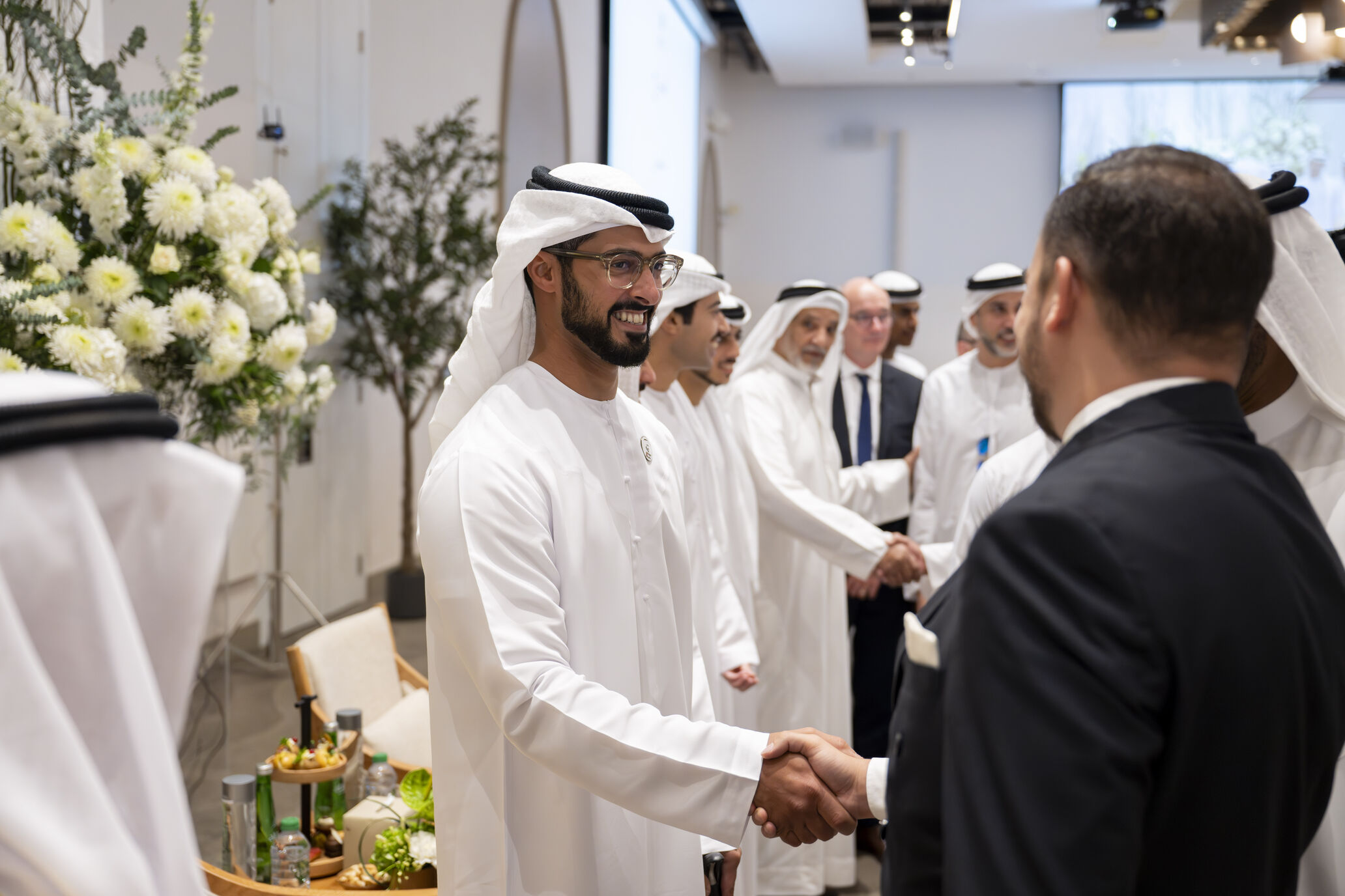 Zayed bin Hamdan bin Zayed attends Thani bin Mohamed bin Jibarah ...
