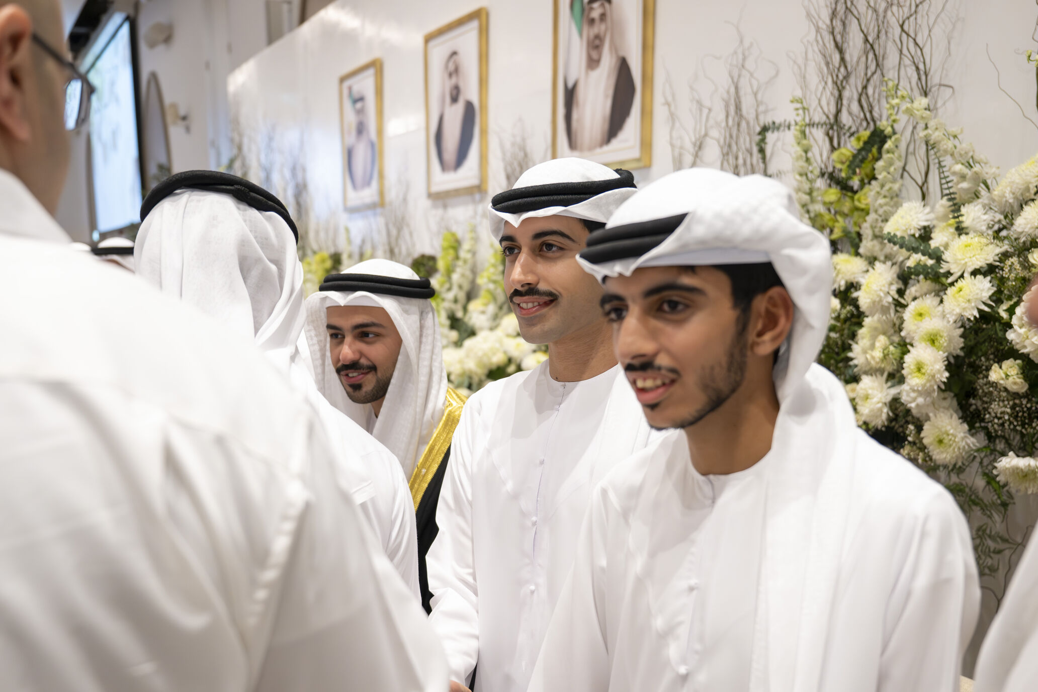 Zayed bin Hamdan bin Zayed attends Thani bin Mohamed bin Jibarah ...
