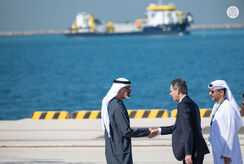 Khaled bin Mohamed bin Zayed Inaugurates CMA Terminals Khalifa Port