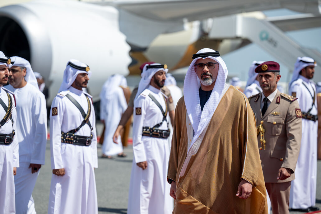Crown Prince of Abu Dhabi arrives in Doha on official visit
