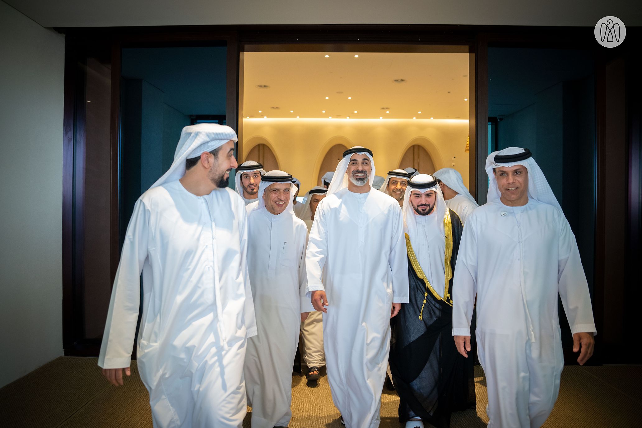 Crown Prince of Abu Dhabi attends wedding of Omar and Ali Mohammed Haji ...